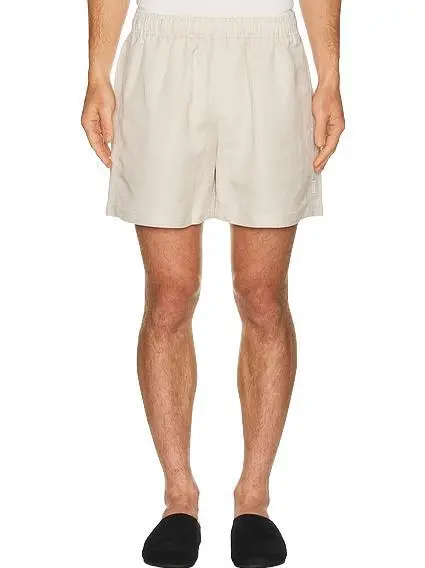 AUTO-REPLY Pull On Linen Shorts - Sand