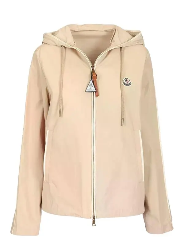 Moncler Sarracenia Hooded Jacket - Neutrals
