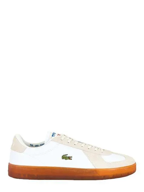 Lacoste Baseshot Pro Sneakers - White & Gum