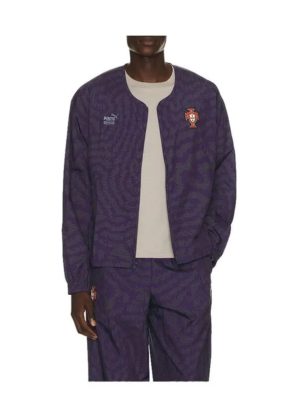 PUMA X Fpf X Salehe Bembury King Track Jacket - Deep Plum