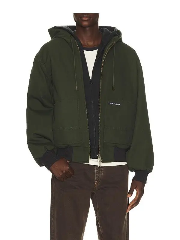 Canada Goose Beaumont Hoody Jacket - Moss Khaki