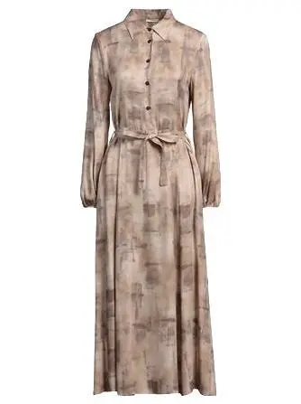 Peserico Midi Shirt Dress - Sand