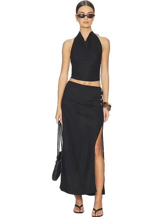 Free People X Iconic Allure Set - Black