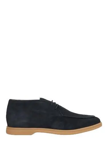 Eleventy Suede Ankle Boots - Blue