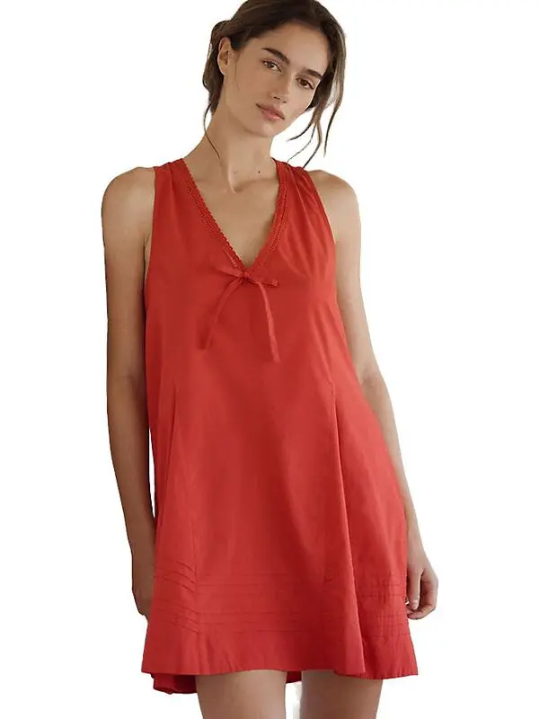 DAMSON MADDER Raven Mini Dress - Red