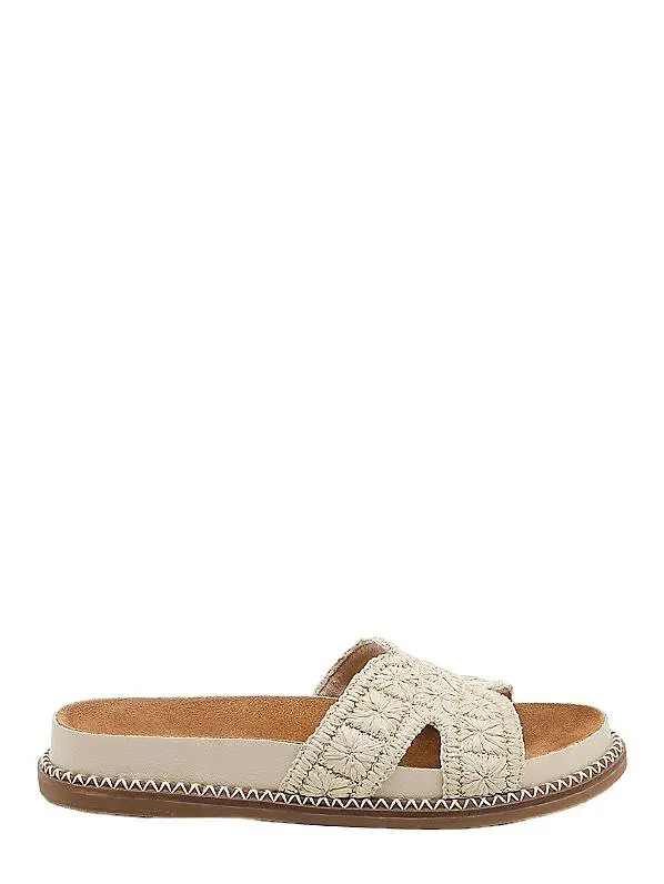 KELSI DAGGER BROOKLYN Shayra Slides - White