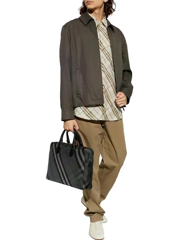Burberry Check Short-sleeve Shirt - Neutrals