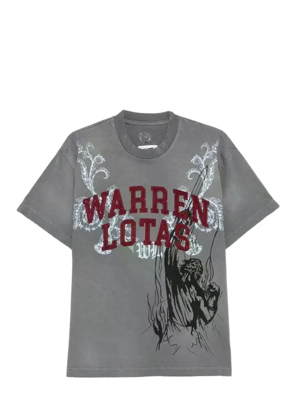 WARREN LOTAS Graphic-print T-shirt - Grey