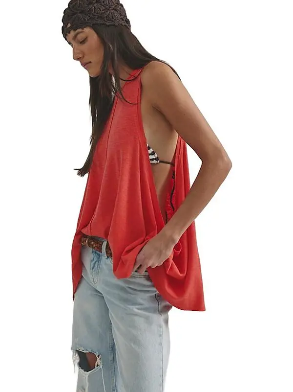 Free People We The Free Ari Dolman Tank - Spicy