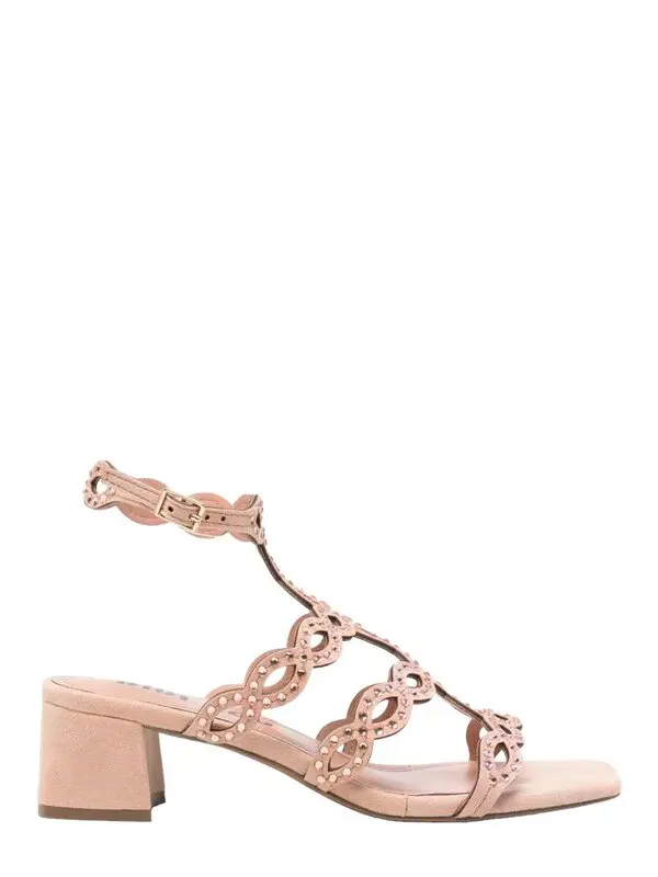 BIBI LOU Kai Embellished Sandals - Neutrals