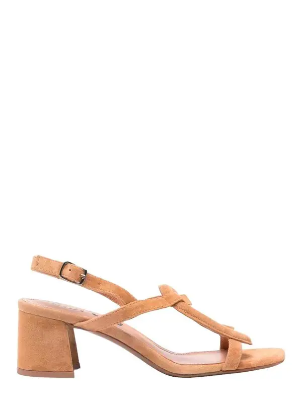 BIBI LOU Suede Finish Slingback Sandals - Neutrals