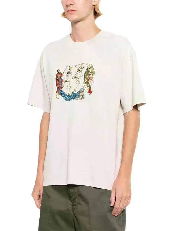 MELT Graphic-print T-shirt - Neutrals