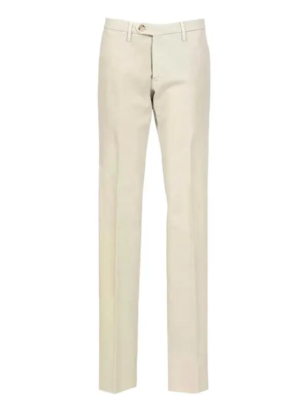 AL DUCA D’AOSTA 1902 Pressed-crease Drill Trousers - Neutrals