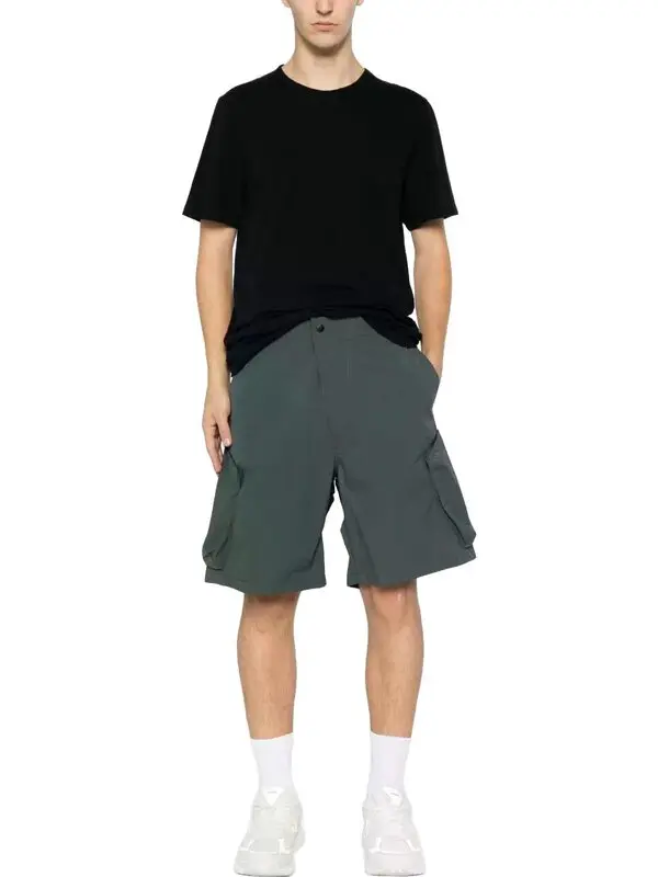 Oakley Logo Detail Cargo Shorts - Green