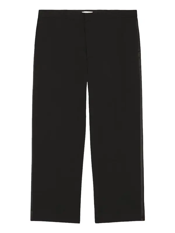 THE ROW Wool Tailored Trousers - Black