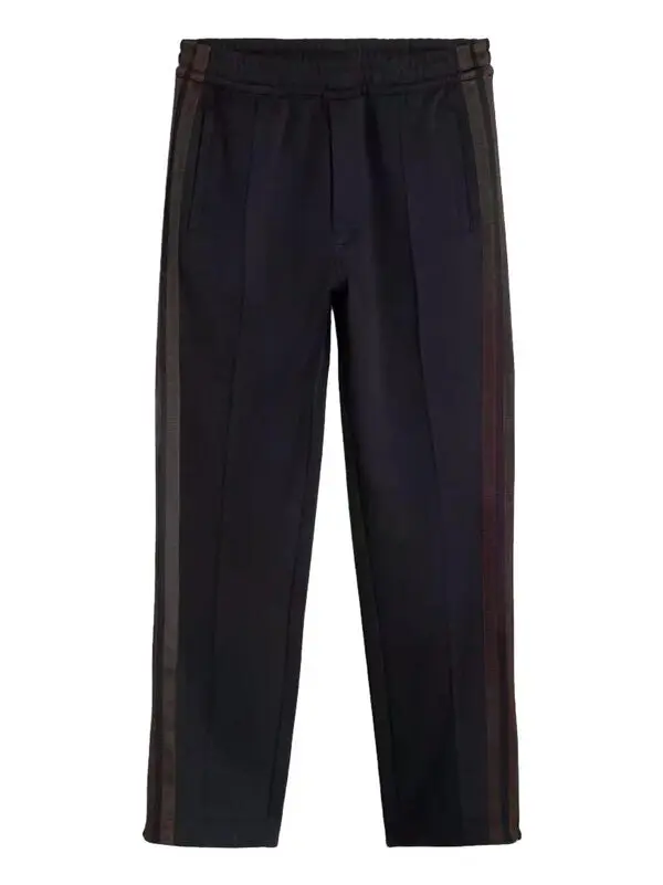 Y3 X Wales Bonner Side-stripe Track Pants - Black