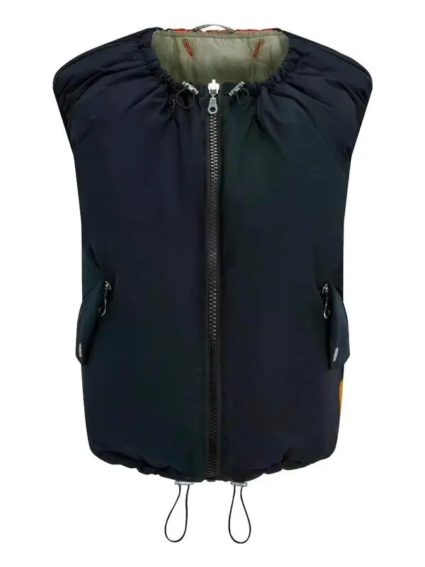 Perfect Moment X Marfa Stance Reversible Quilted Ski Vest - Black
