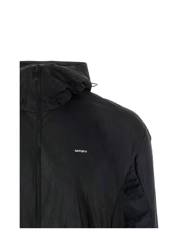 Satisfy Pertex® Diamond Fuse Windbreaker Jacket - Black