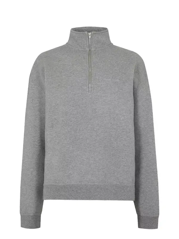Canada Goose Quarter-zip Long-sleeve Sweatshirt - Grey
