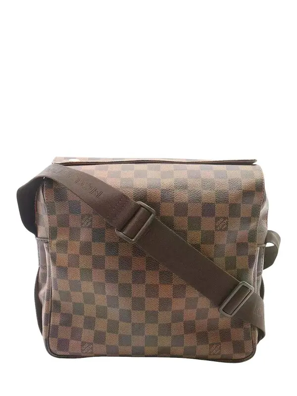 LOUIS VUITTON Damier Ebene Naviglio Crossbody Bag - Brown
