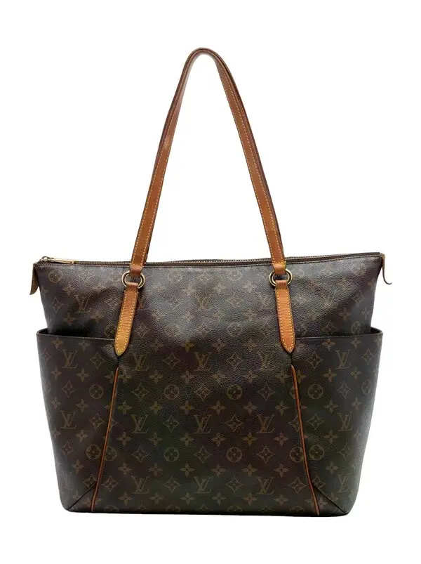 LOUIS VUITTON Monogram Totally Mm Tote Bag - Brown