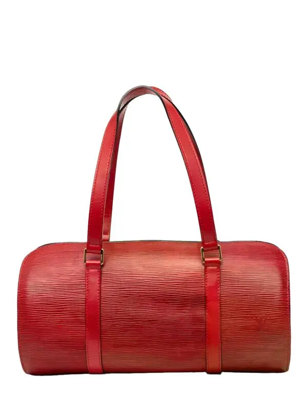 LOUIS VUITTON Epi Soufflot Handbag - Red