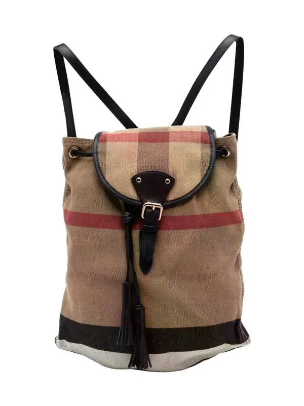 Burberry Canvas Chiltern Backpack - Brown