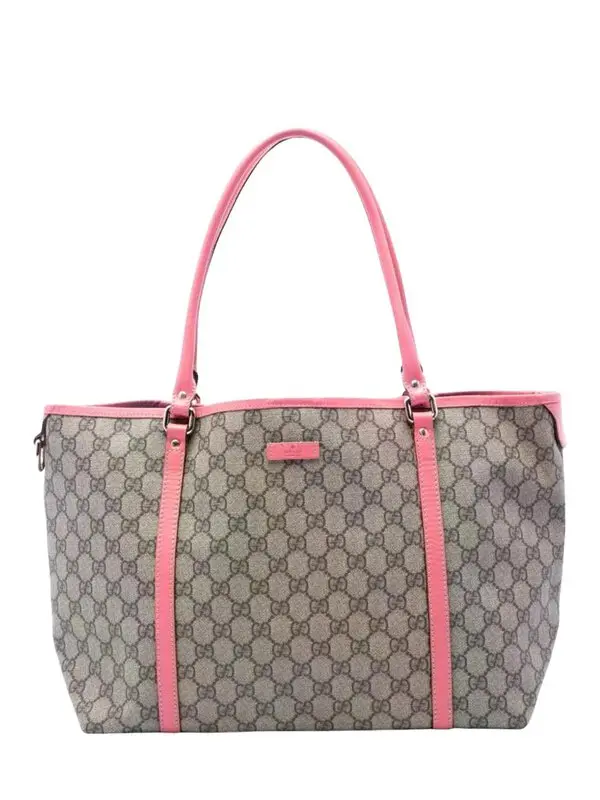 Gucci Gg Supreme Joy Tote Bag - Pink