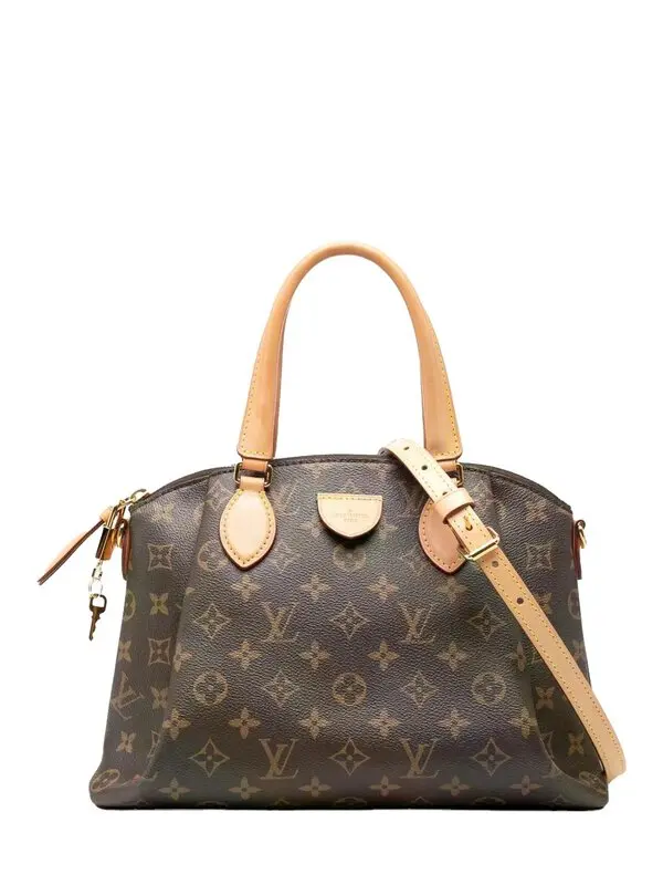 LOUIS VUITTON Monogram Rivoli Pm Satchel - Brown