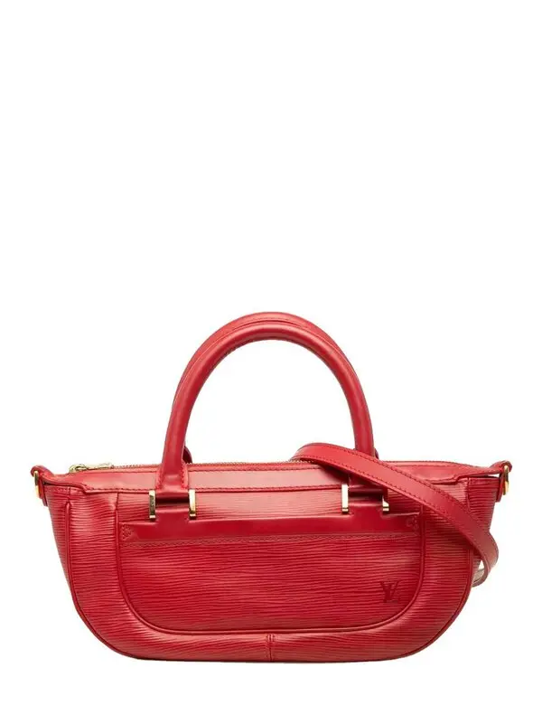 LOUIS VUITTON Epi Dhanura Pm Satchel - Red