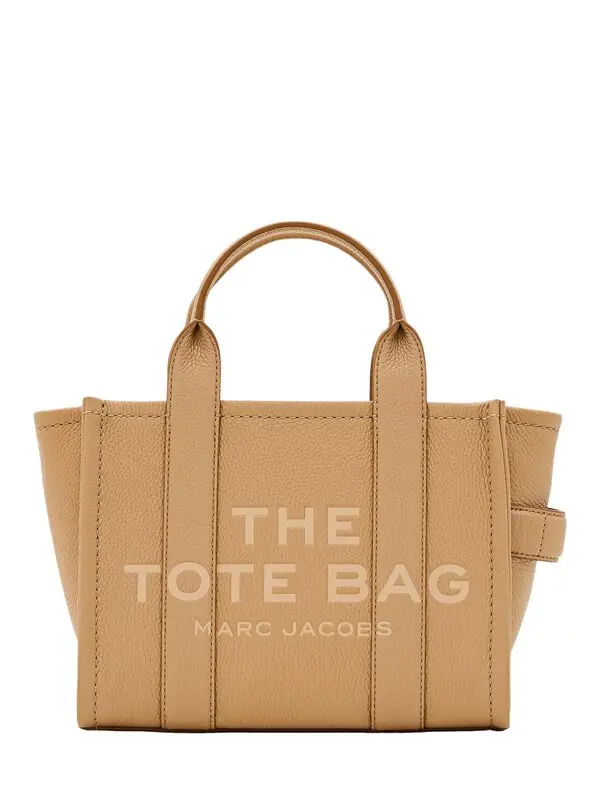 Marc Jacobs The Small Leather Tote Bag - Beige