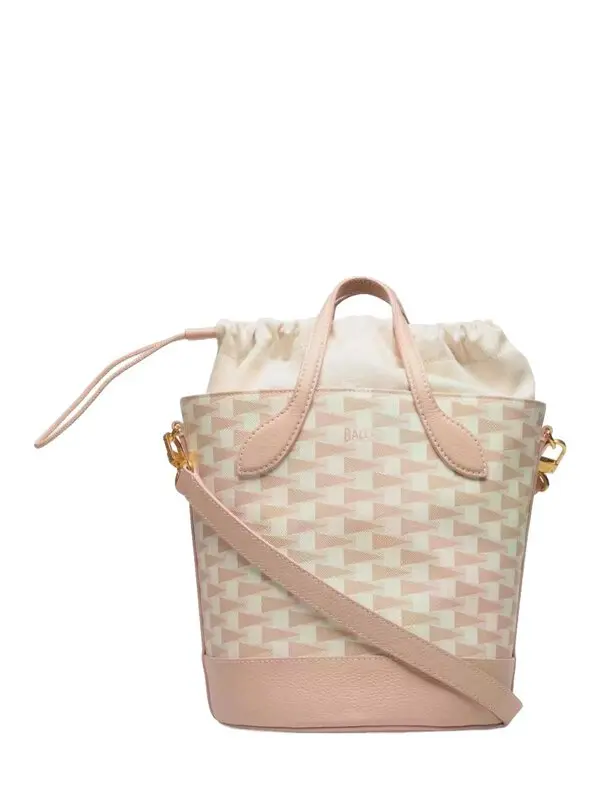 Bally Pennant Bucket Bag - Pink
