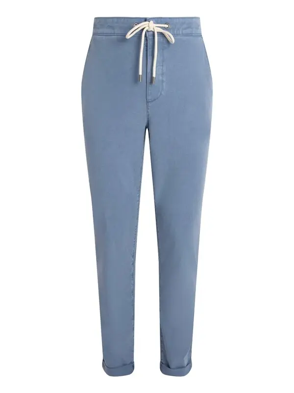 Paige Drawstring Fraser Chinos - Blue