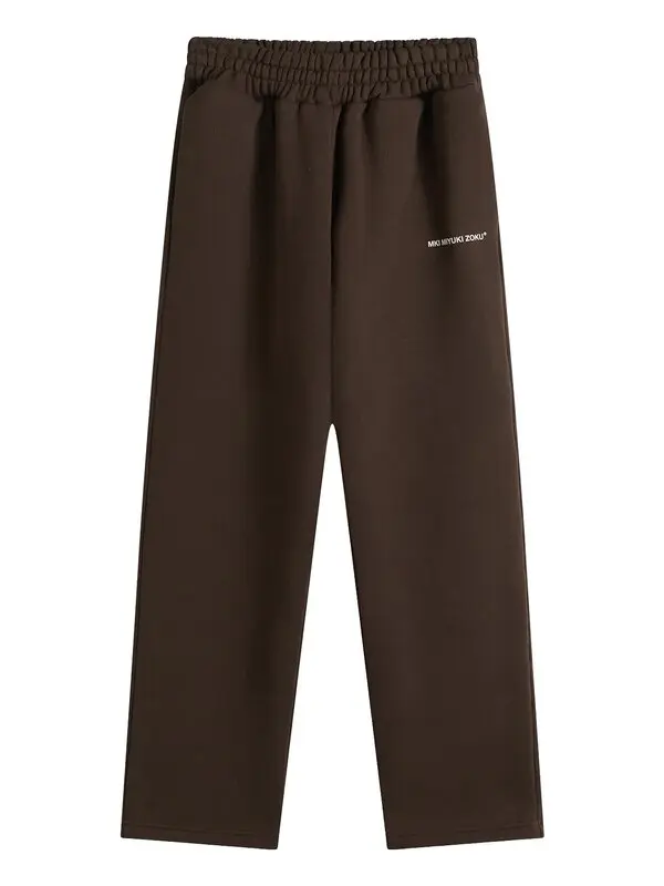 MKI MIYUKI ZOKU Uniform Wide Leg Jogger - Coffee