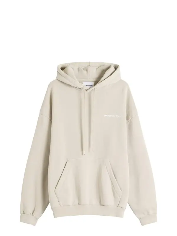 MKI MIYUKI ZOKU Uniform Pigment Dyed Hoodie - Pigment Cement