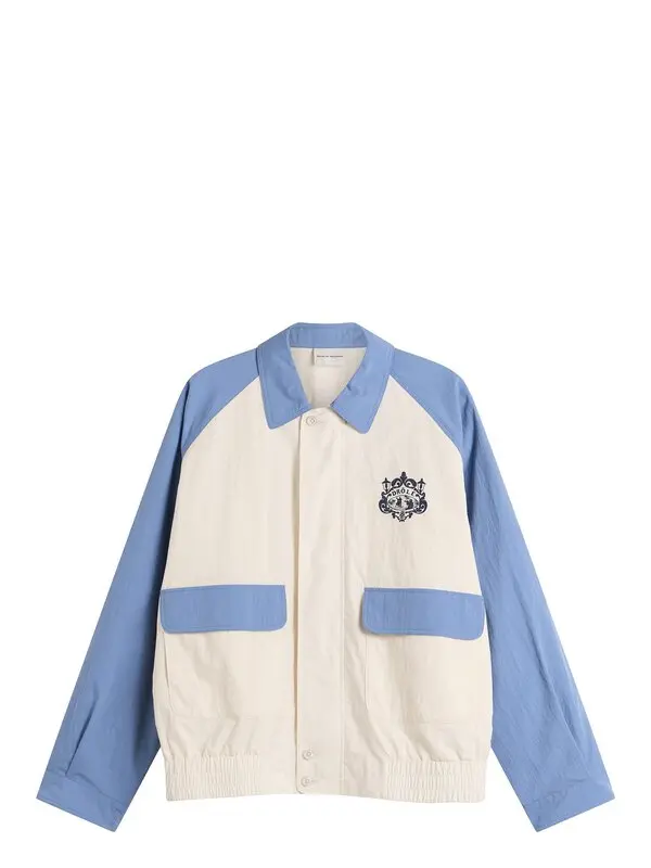 Drole De Monsieur Sport Nylon Bomber Jacket - Off White