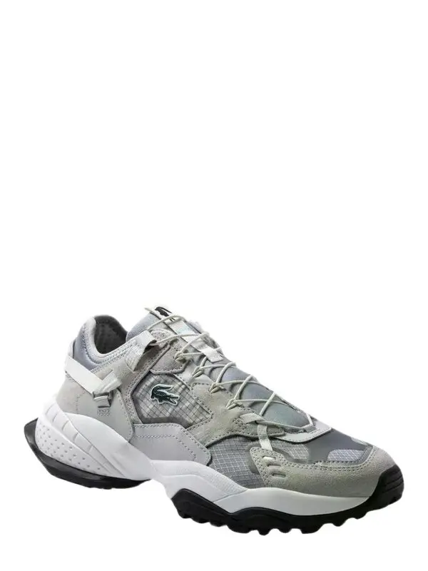 Lacoste L-guard Breaker Panelled Lace-up Sneakers - Grey