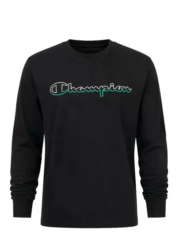 Champion Graphic Long-sleeve T-shirt - Black