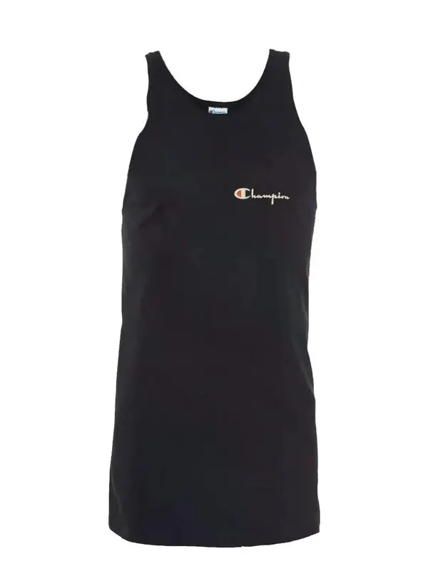 Champion Logo Tank Top - Black