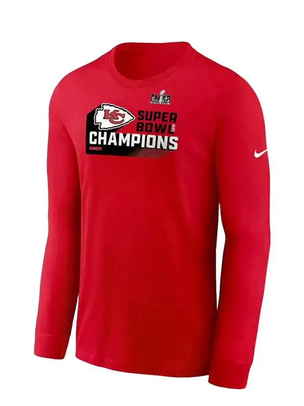 Nike Long Sleeve Crewneck T-shirt - Red
