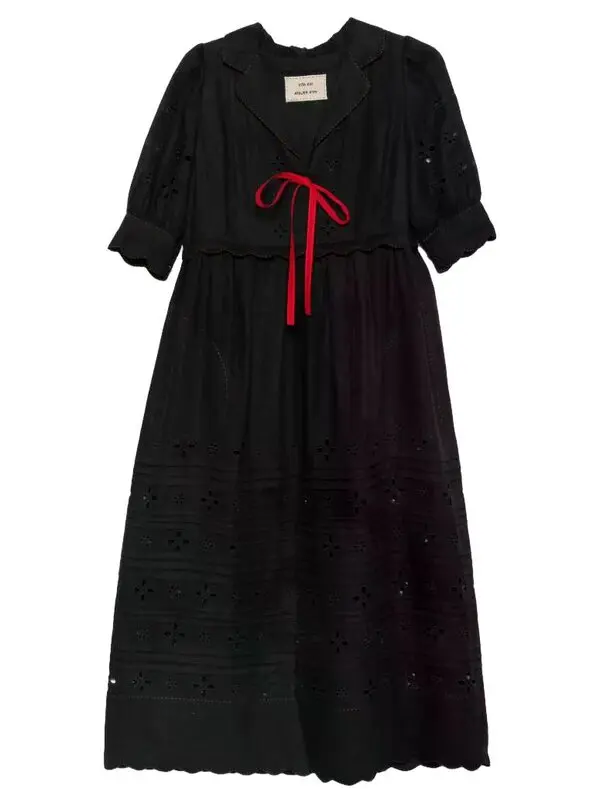 Vita Kin Bari Midi Dress - Black