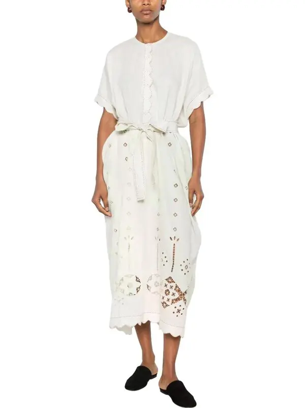 Vita Kin Sweet Jane Midi Dress - Neutrals
