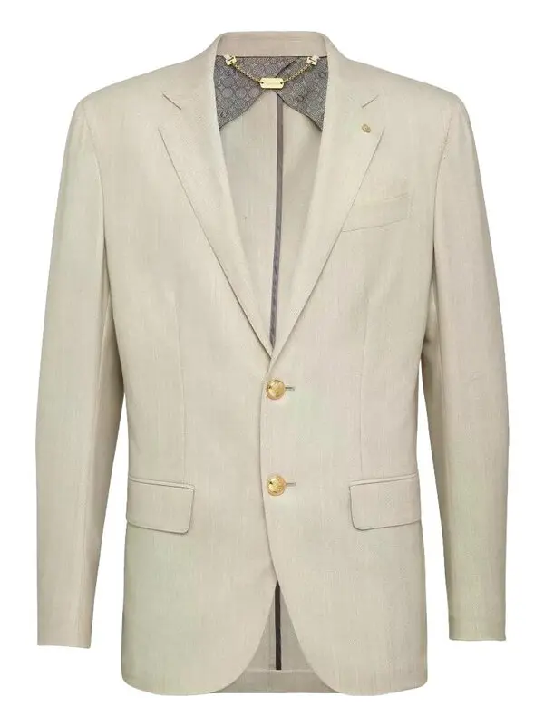BILLIONAIRE Statement Blazer - Neutrals