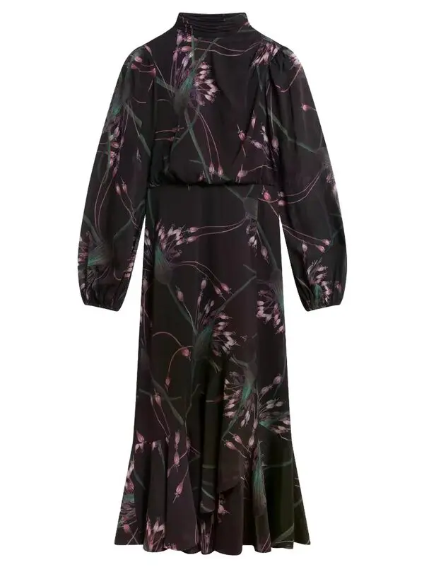 Ted Baker London Tillas Midi Dress - Black