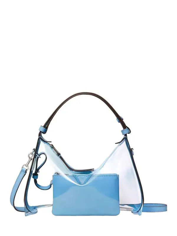 Tory Burch Mellow Clear Shoulder Bag - Blue
