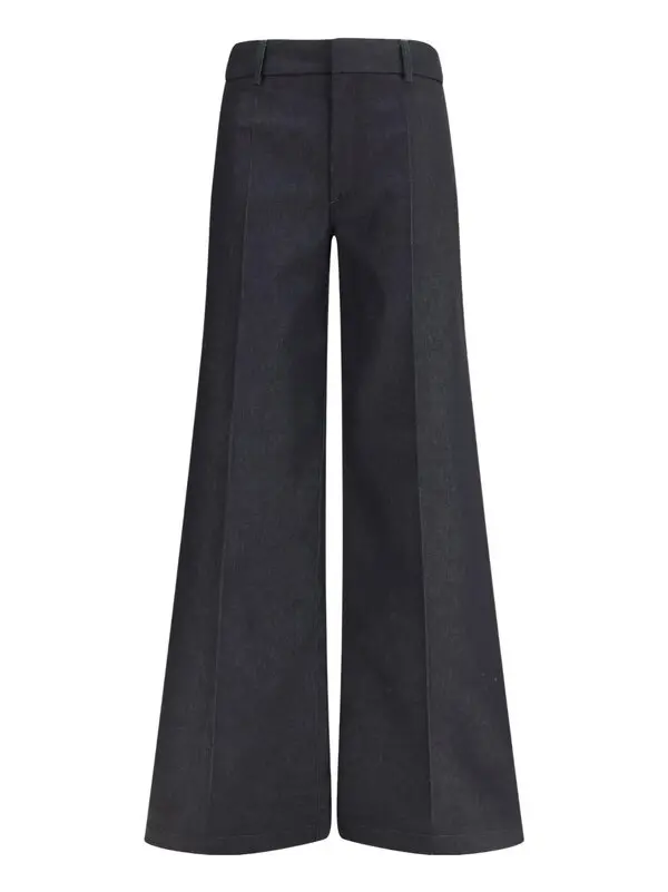 DARKPARK Poppy Flared Trousers - Black