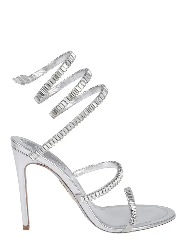 Rene Caovilla Cleo Spark Sandals - Gray