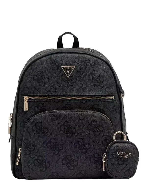 Guess Power Play Logo-print Backpack - Black