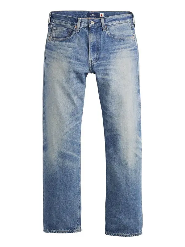 LEVI'S Straight Leg Jeans - Saddle Rock Mij - Medium Wash