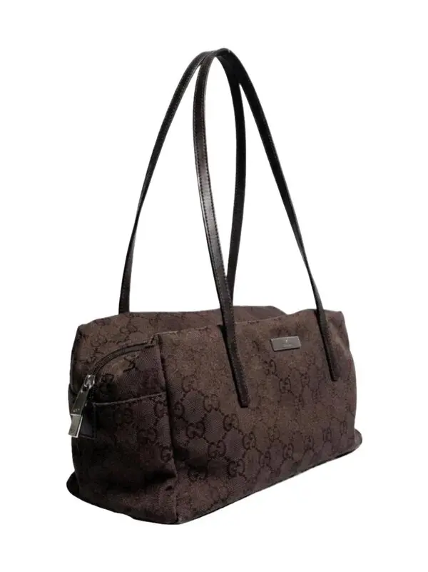 Gucci Melrose Medium Boston Bag - Dark Brown